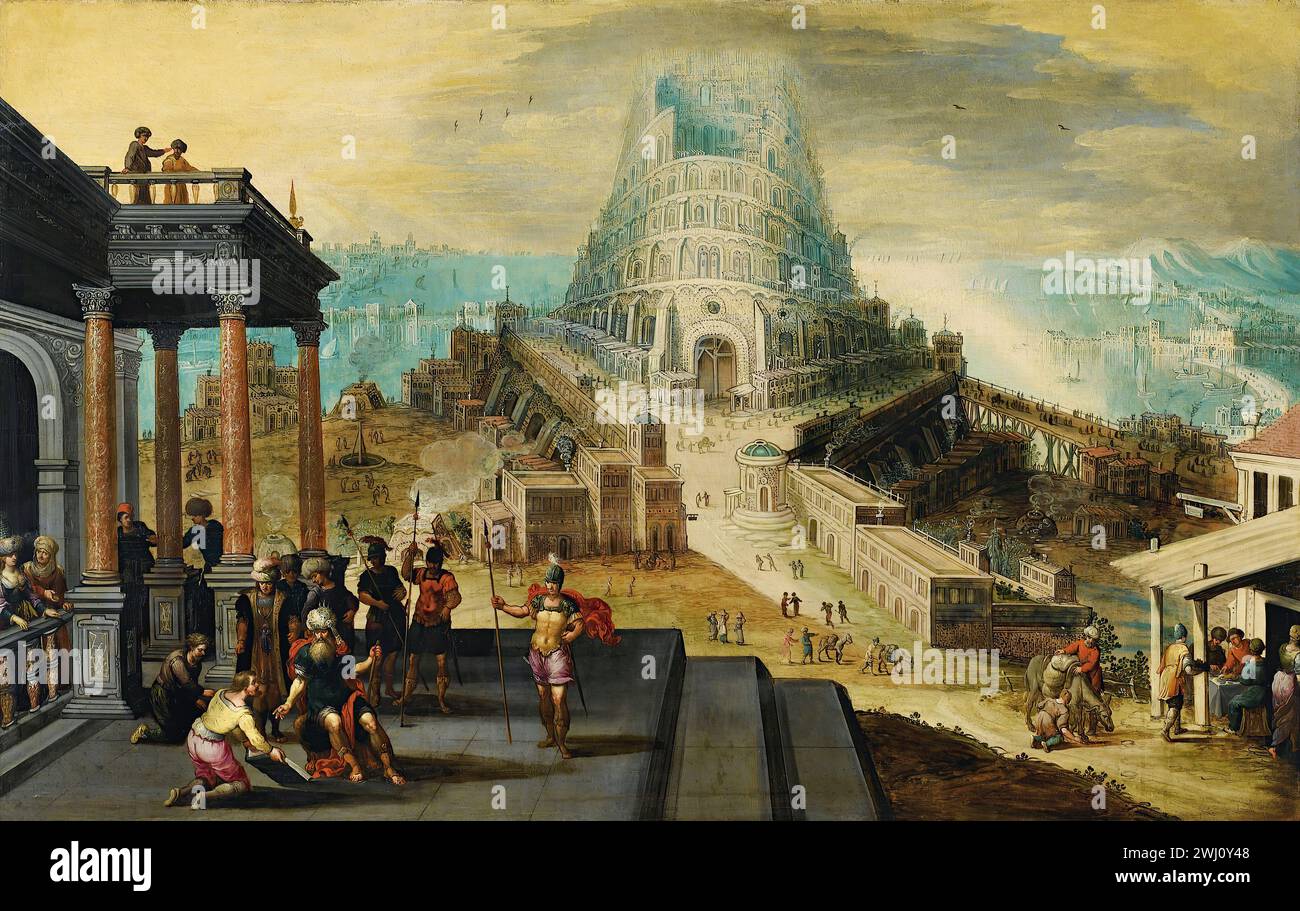 Tour babel hi-res stock photography and images - Alamy