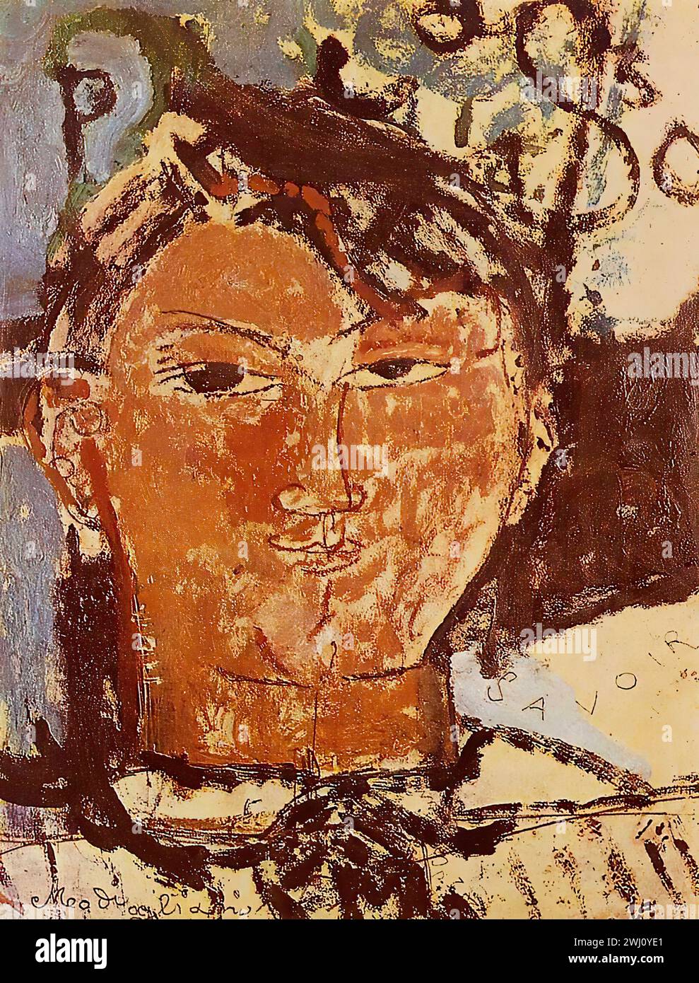 Modigliani portrait de picasso hi-res stock photography and images - Alamy