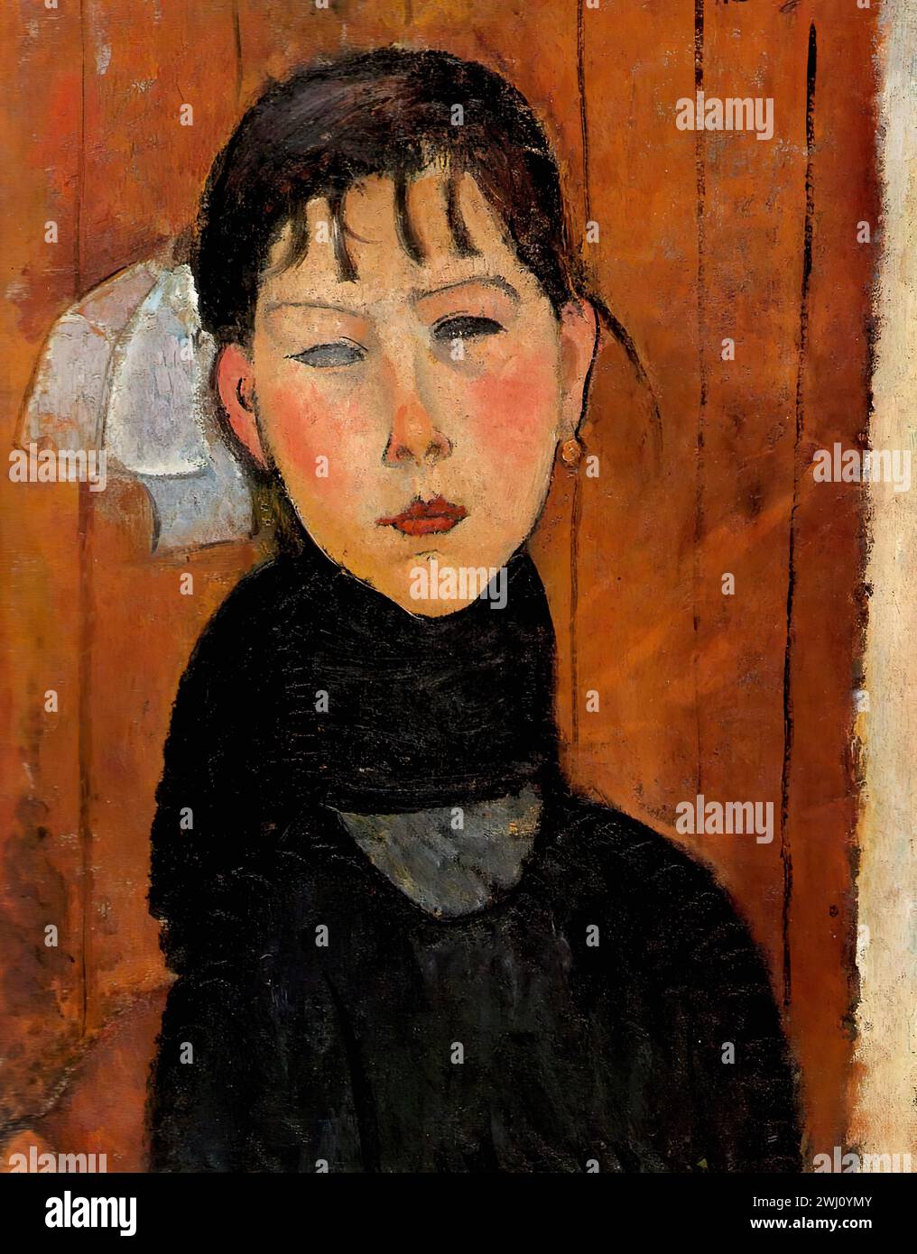 Amedeo Modigliani 00002 - Portrait de Marie Stock Photo - Alamy