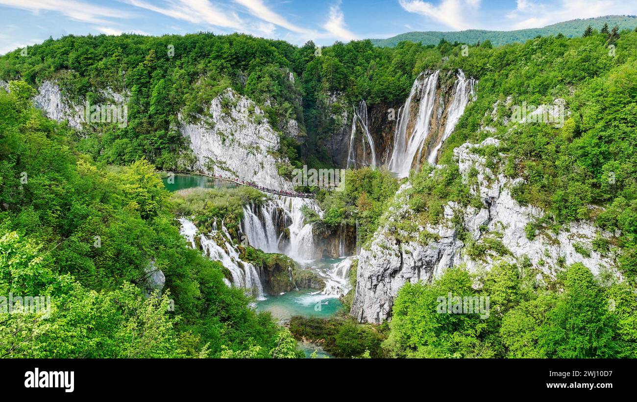 Lake forest plitvice national park hi-res stock photography and images ...