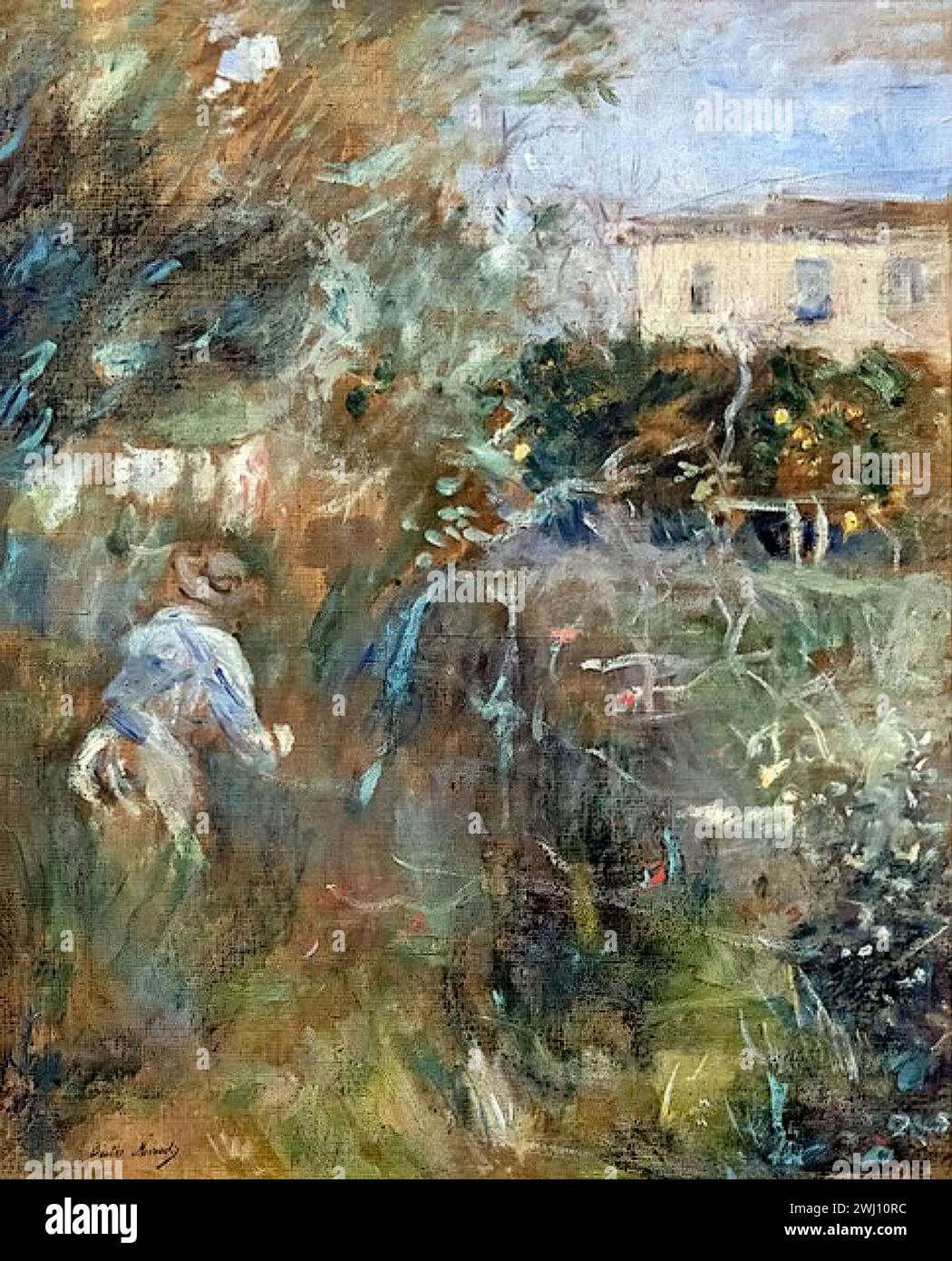 Femme jardin hi-res stock photography and images - Alamy