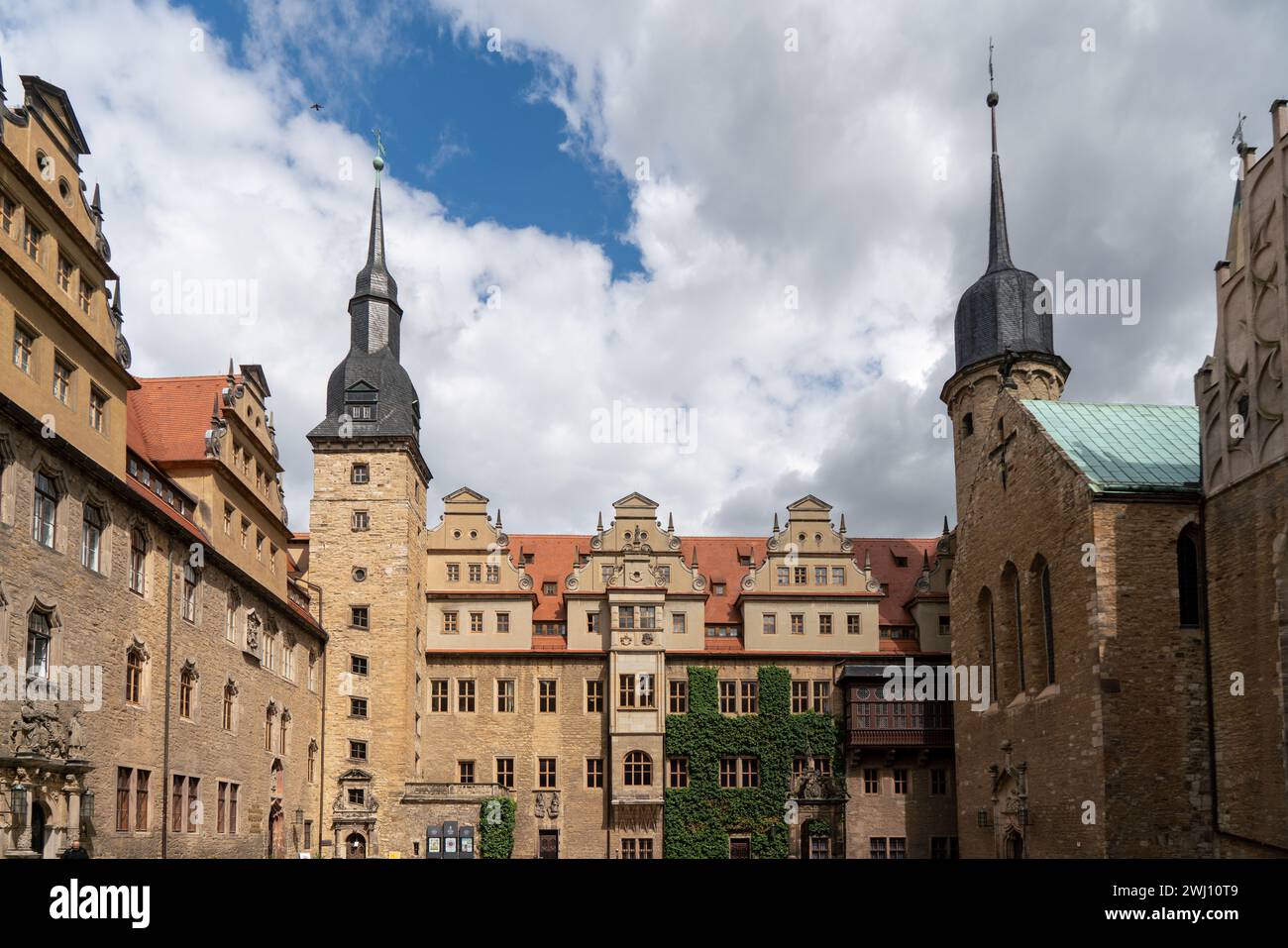 Castle and Cathedral in Merseburg Stock Photo - Alamy