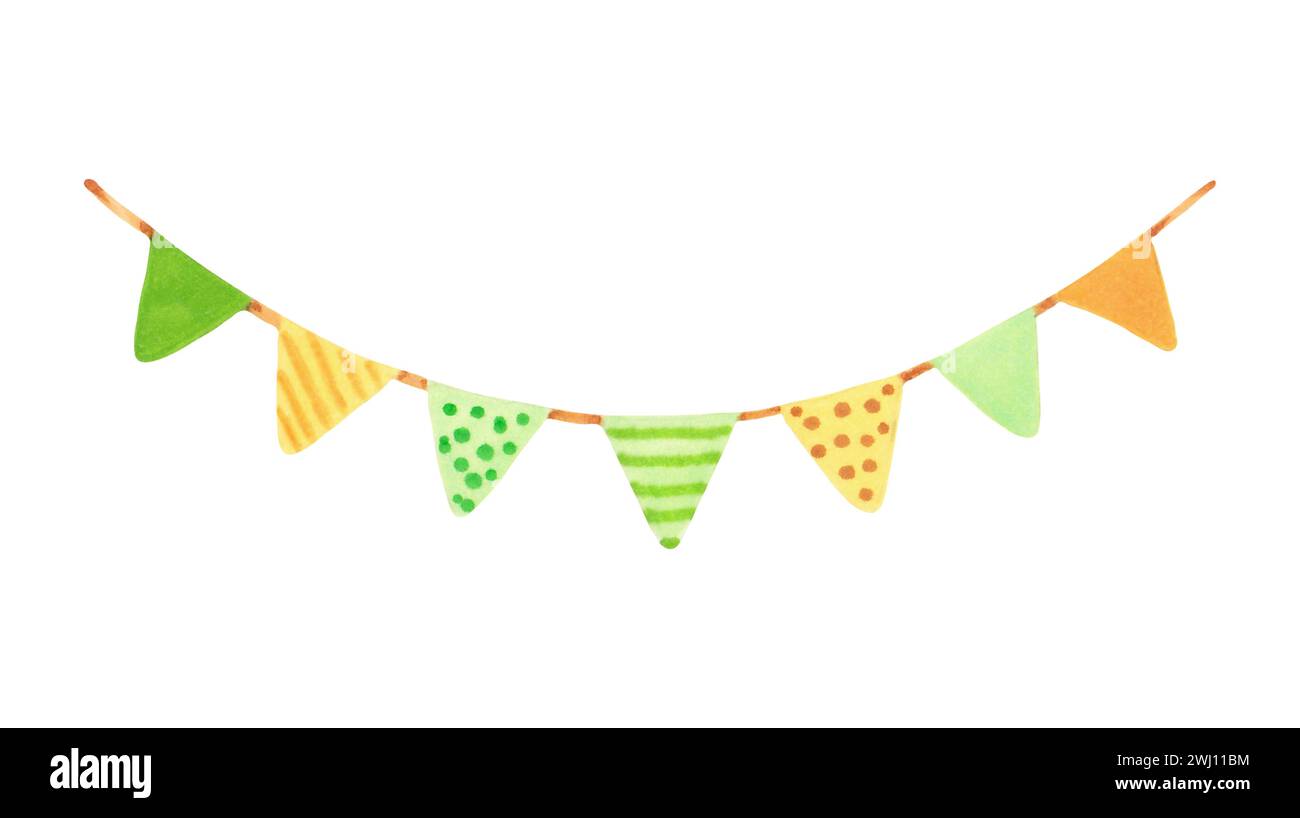 Party streamer and triangle hi-res stock photography and images - Alamy