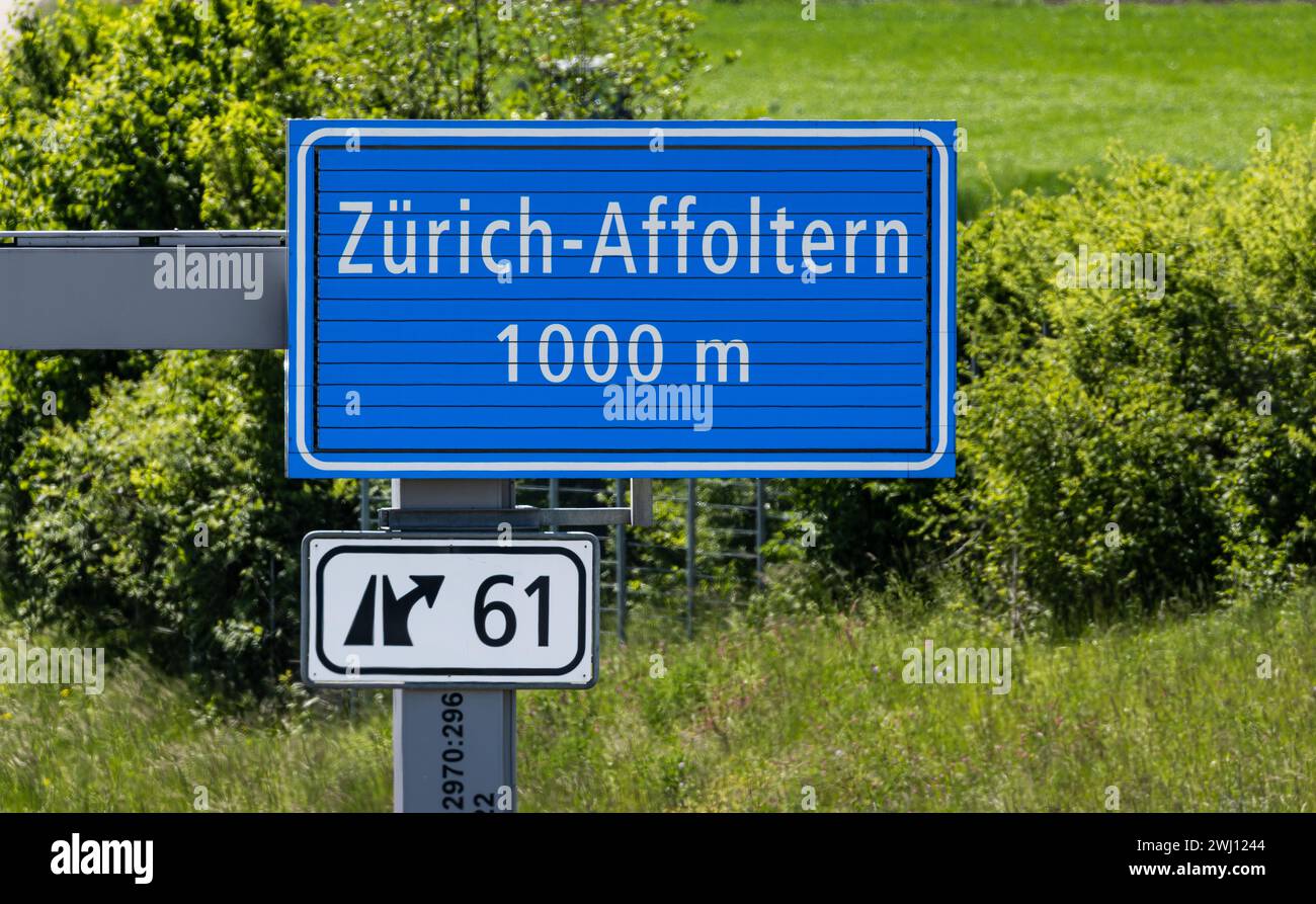 Ausfahrt Nummer Autobahn