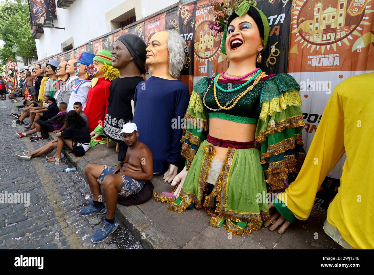 PE - OLINDA - 02/12/2024 - GIANT DOLLS PARADE AT OLINDA CARNIVAL ...