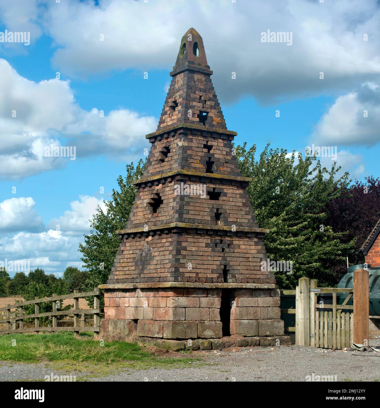 Dovecotes. Vauxhall Farm, Tong, Shropshire, built in 1842 by George ...