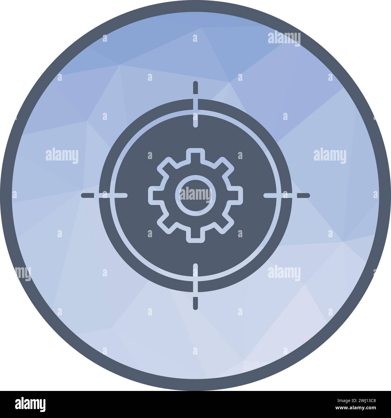 Goals Management icon vector image Stock Vector Image & Art - Alamy