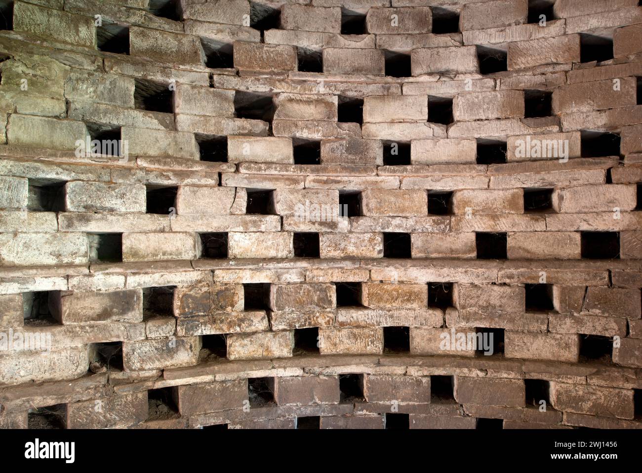 Dovecotes. Church Farm, Garway, Herefordshire, built in 1326 by the ...