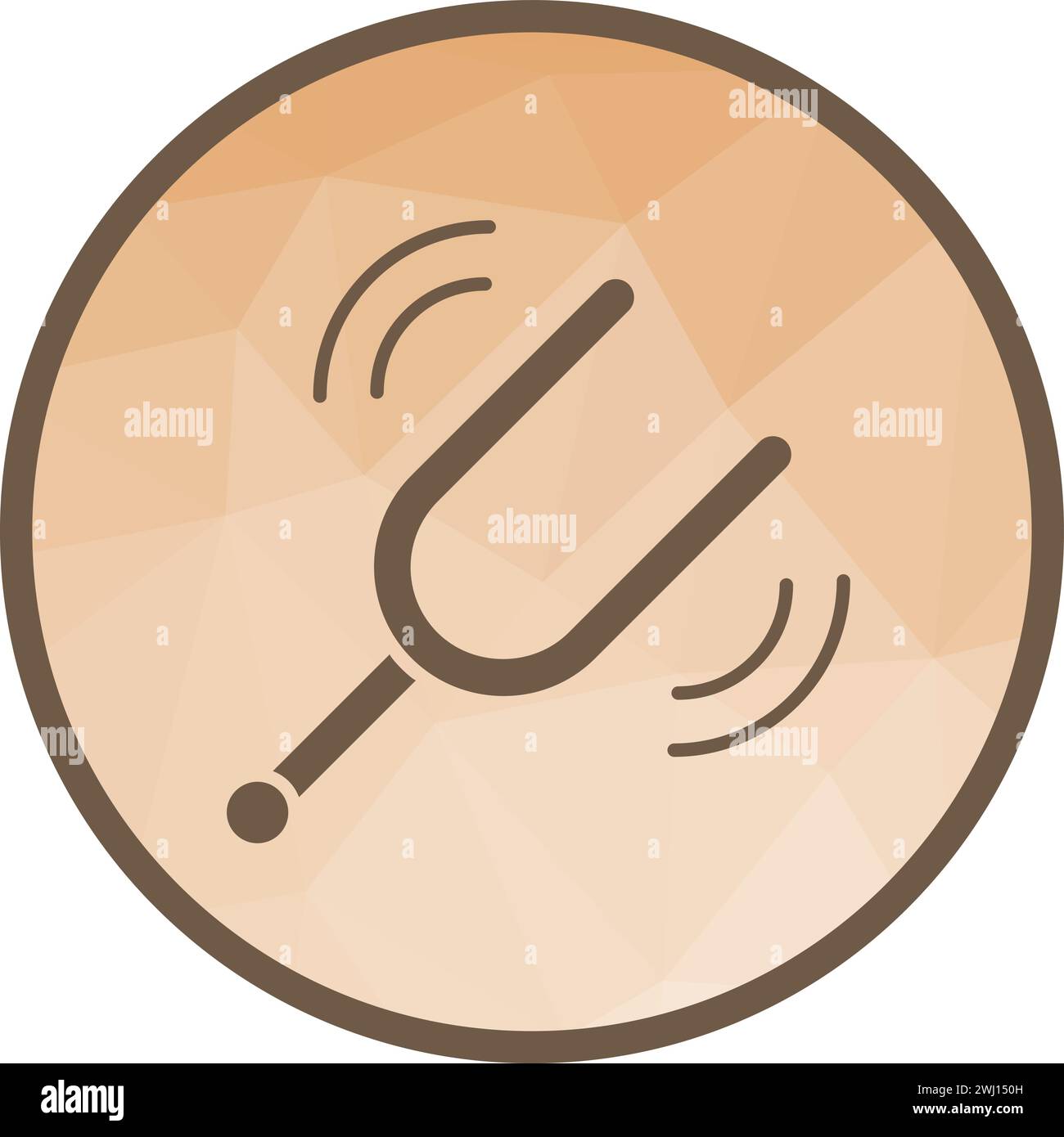 Musical Fork icon vector image Stock Vector Image & Art - Alamy