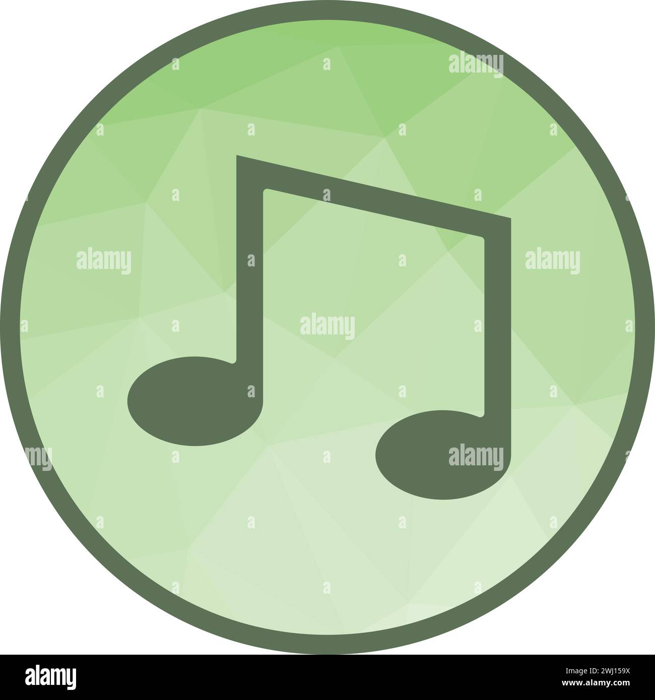 Music Notes icon vector image Stock Vector Image & Art - Alamy
