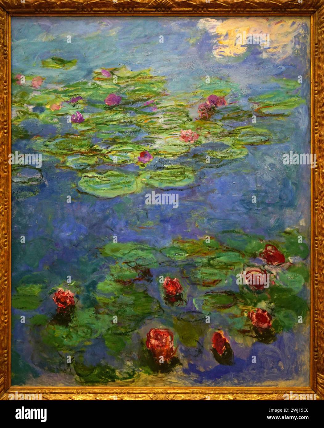 Monet water lilies painting hi-res stock photography and images - Alamy