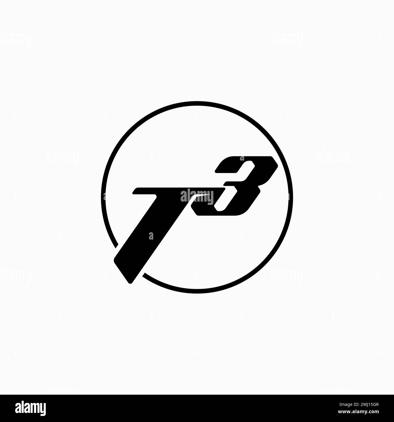 Logo design graphic concept creative premium vector stock letter ...