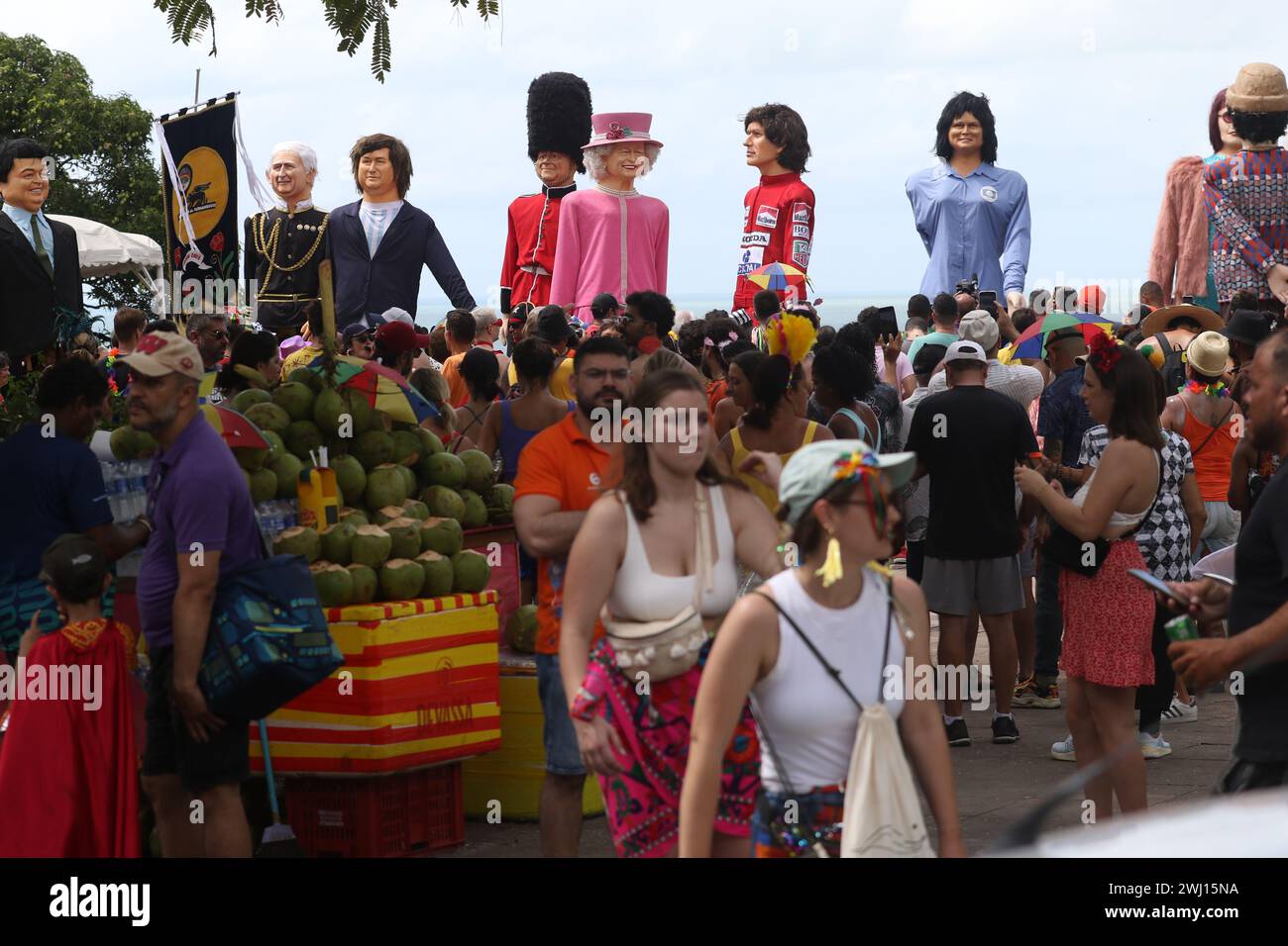 PE - OLINDA - 02/12/2024 - GIANT DOLLS PARADE AT OLINDA CARNIVAL 2024 ...