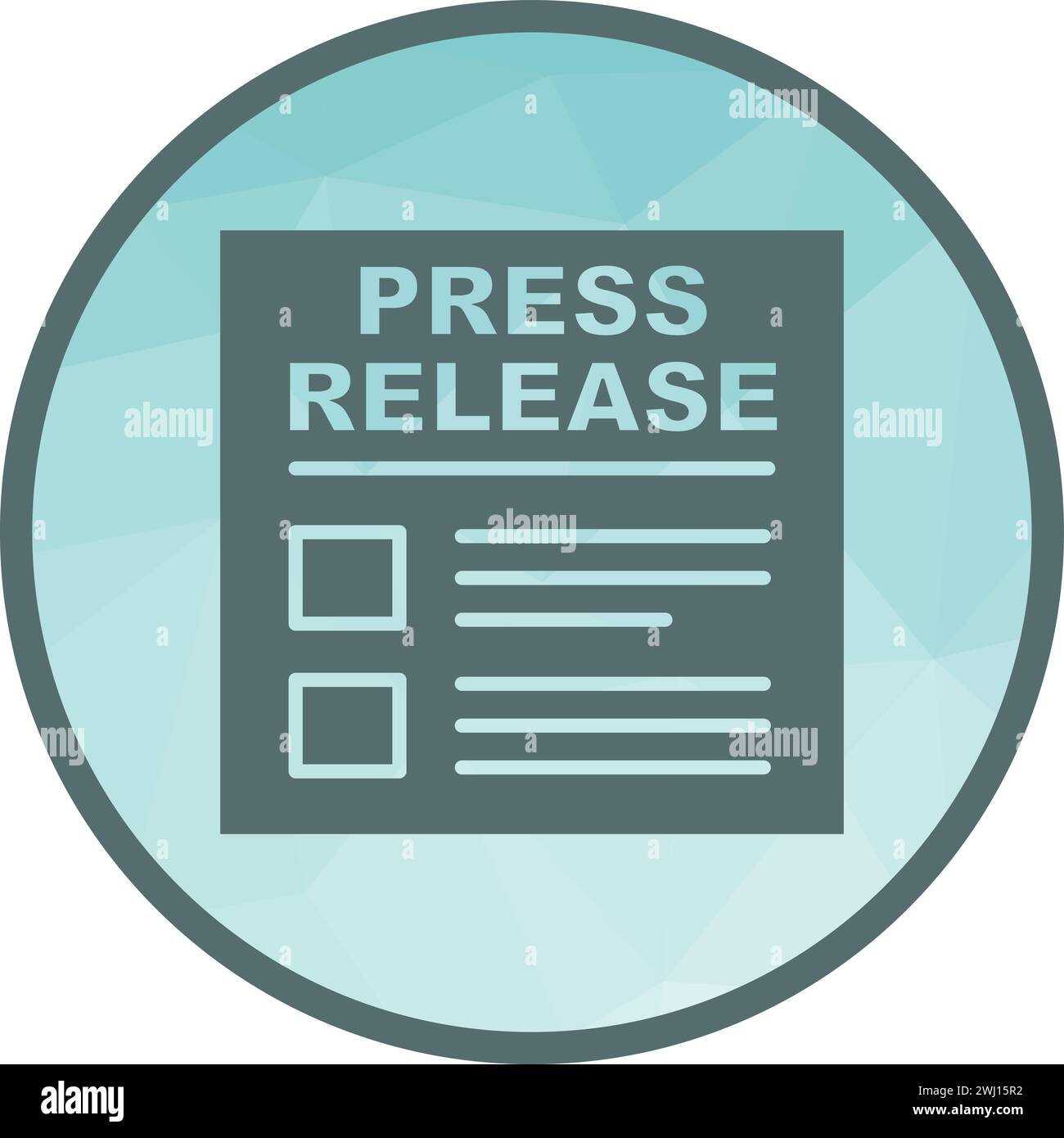 Press Releases icon vector image Stock Vector Image & Art - Alamy