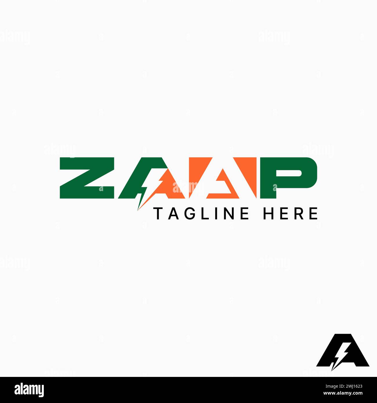 Logo design graphic concept creative premium vector stock sign initial ...