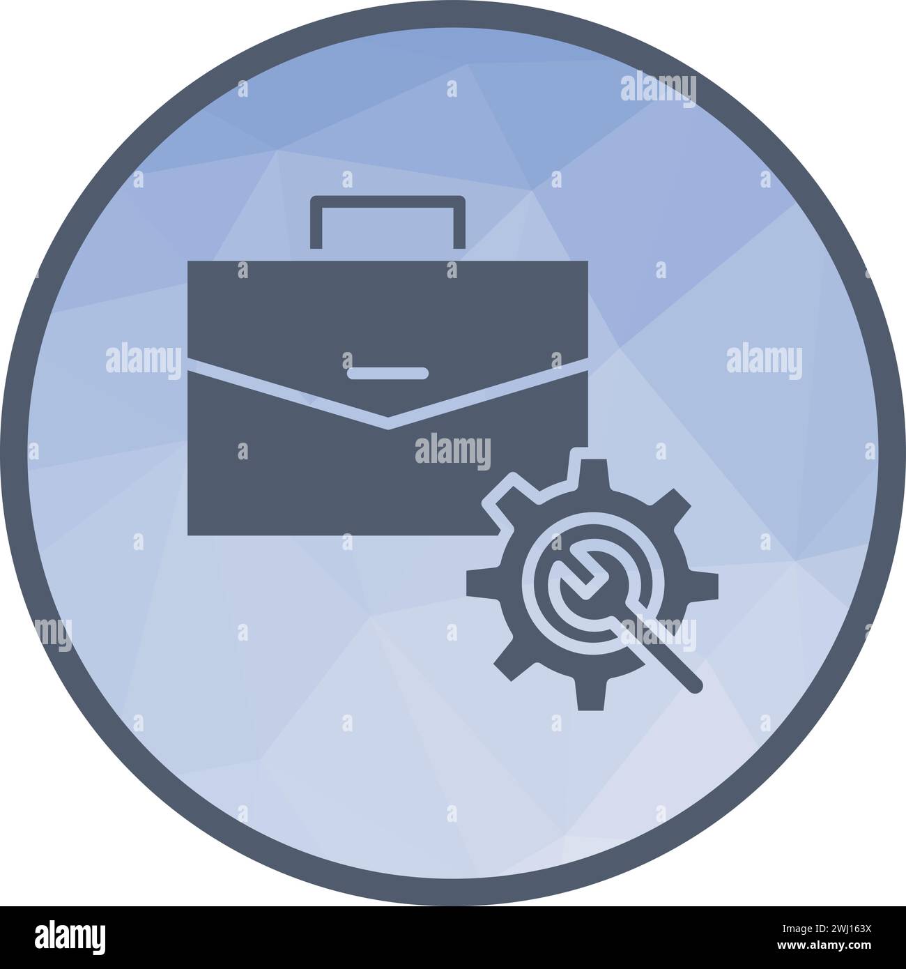 Portfolio Management icon vector image Stock Vector Image & Art - Alamy
