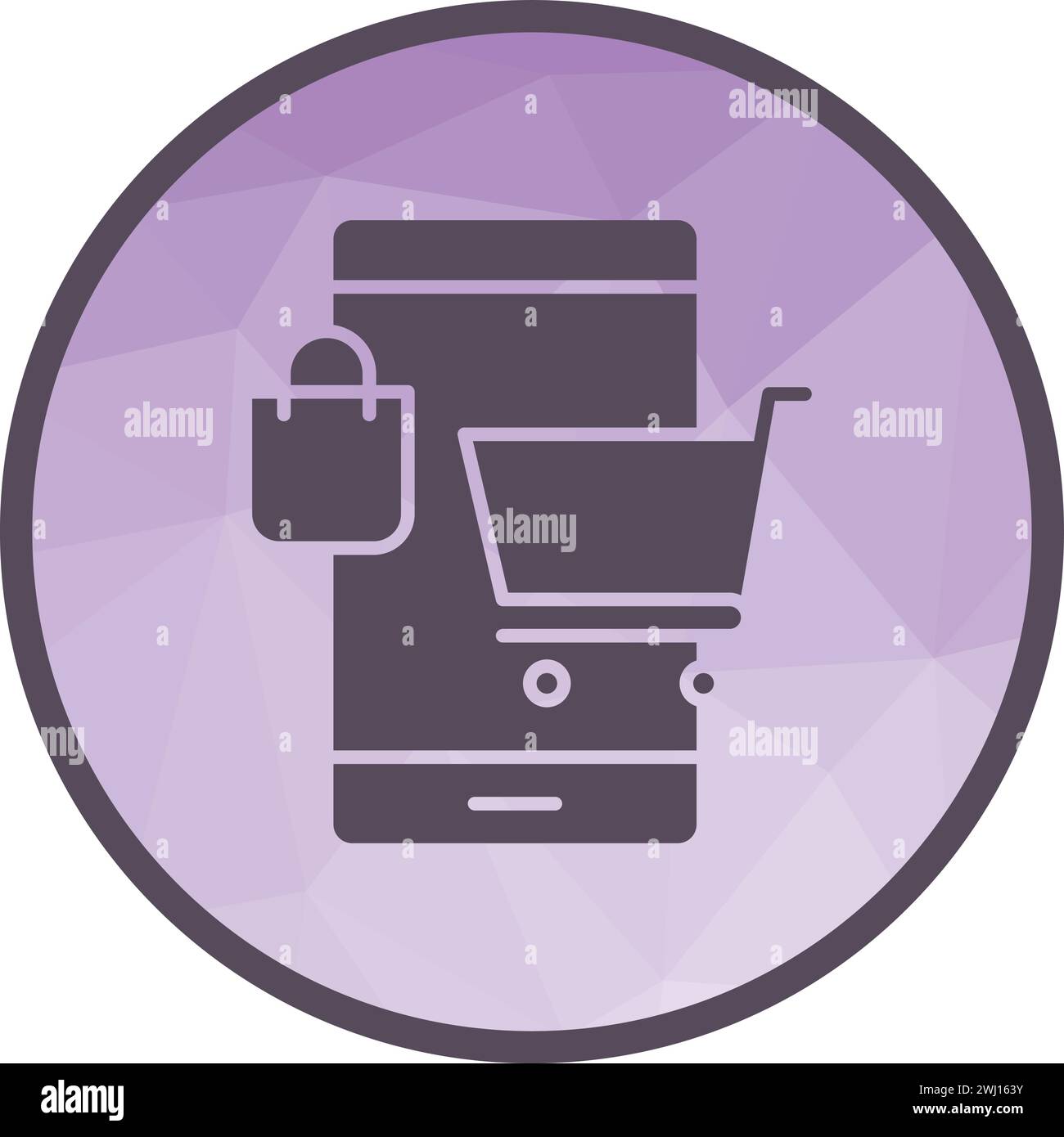 Purchasing icon vector image Stock Vector Image & Art - Alamy