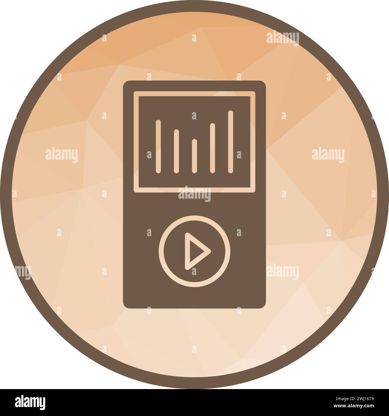 Mp3 Player icon vector image Stock Vector Image & Art - Alamy