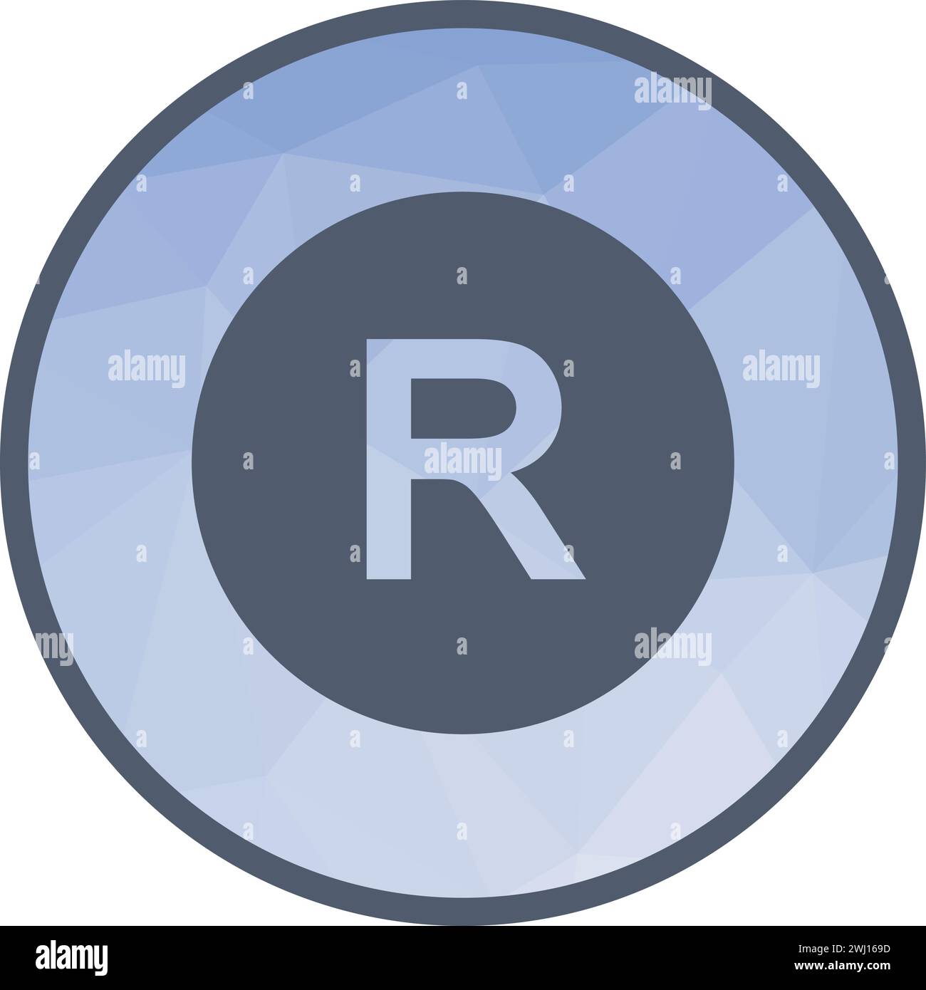 Registered icon vector image Stock Vector Image & Art - Alamy