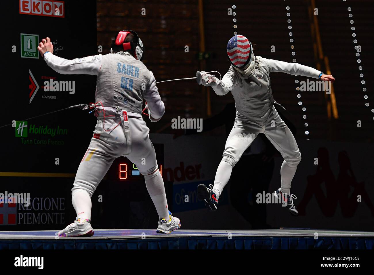 Italy, Turin 11/02/2024 Inalpi Arena Grand Prix FIE Inalpi Trophy of ...