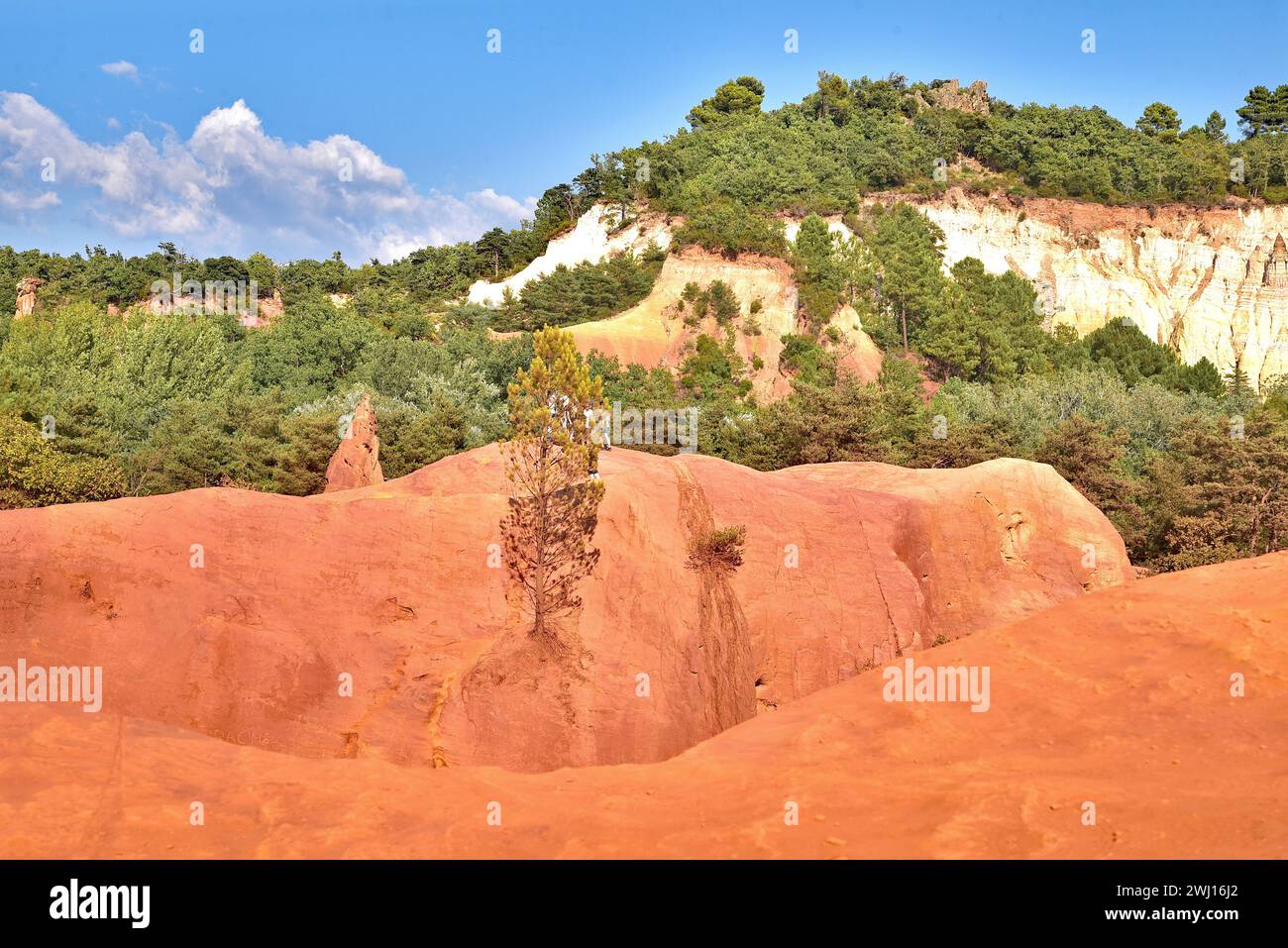 Colorado Rustrel, Provence, France Stock Photo - Alamy