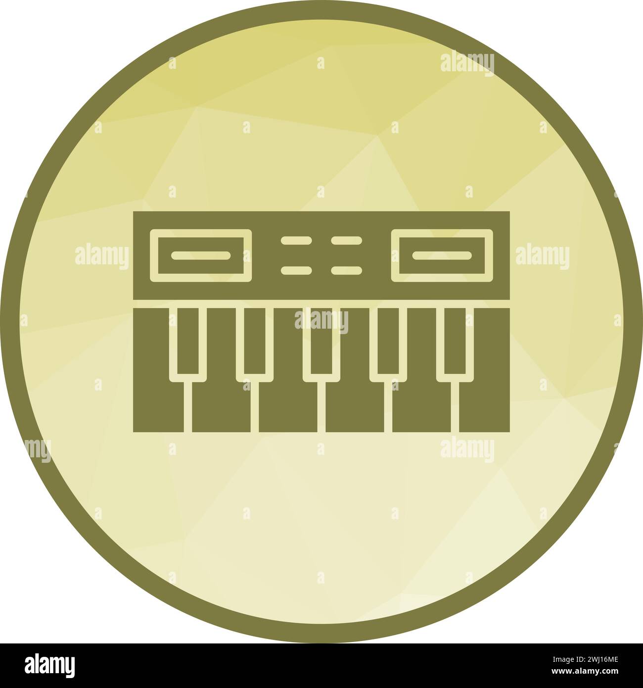 Musical instrument clavichord Stock Vector Images - Alamy