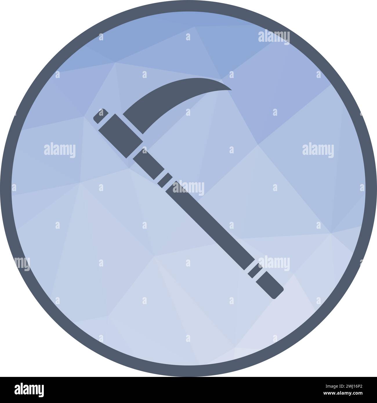 Scythe icon vector image Stock Vector Image & Art - Alamy