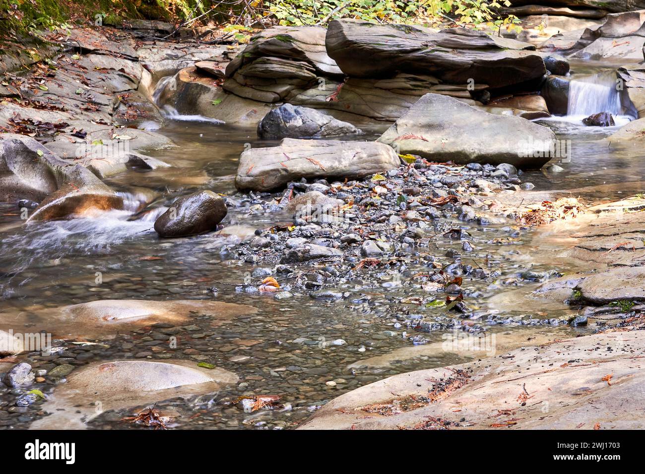 Stream bed erosion hi-res stock photography and images - Alamy