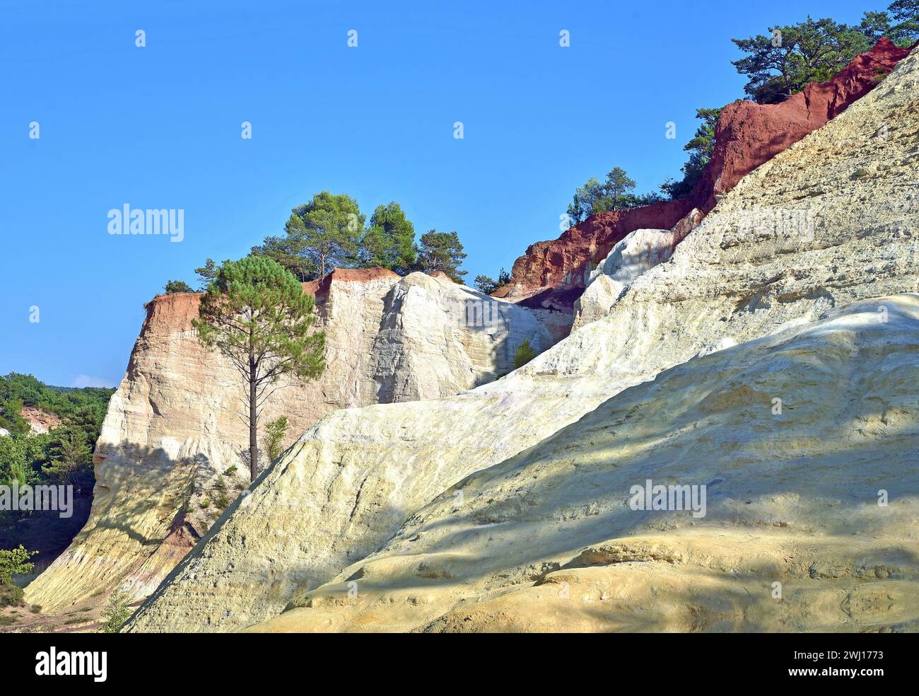 Colorado Rustrel, Provence, France Stock Photo - Alamy