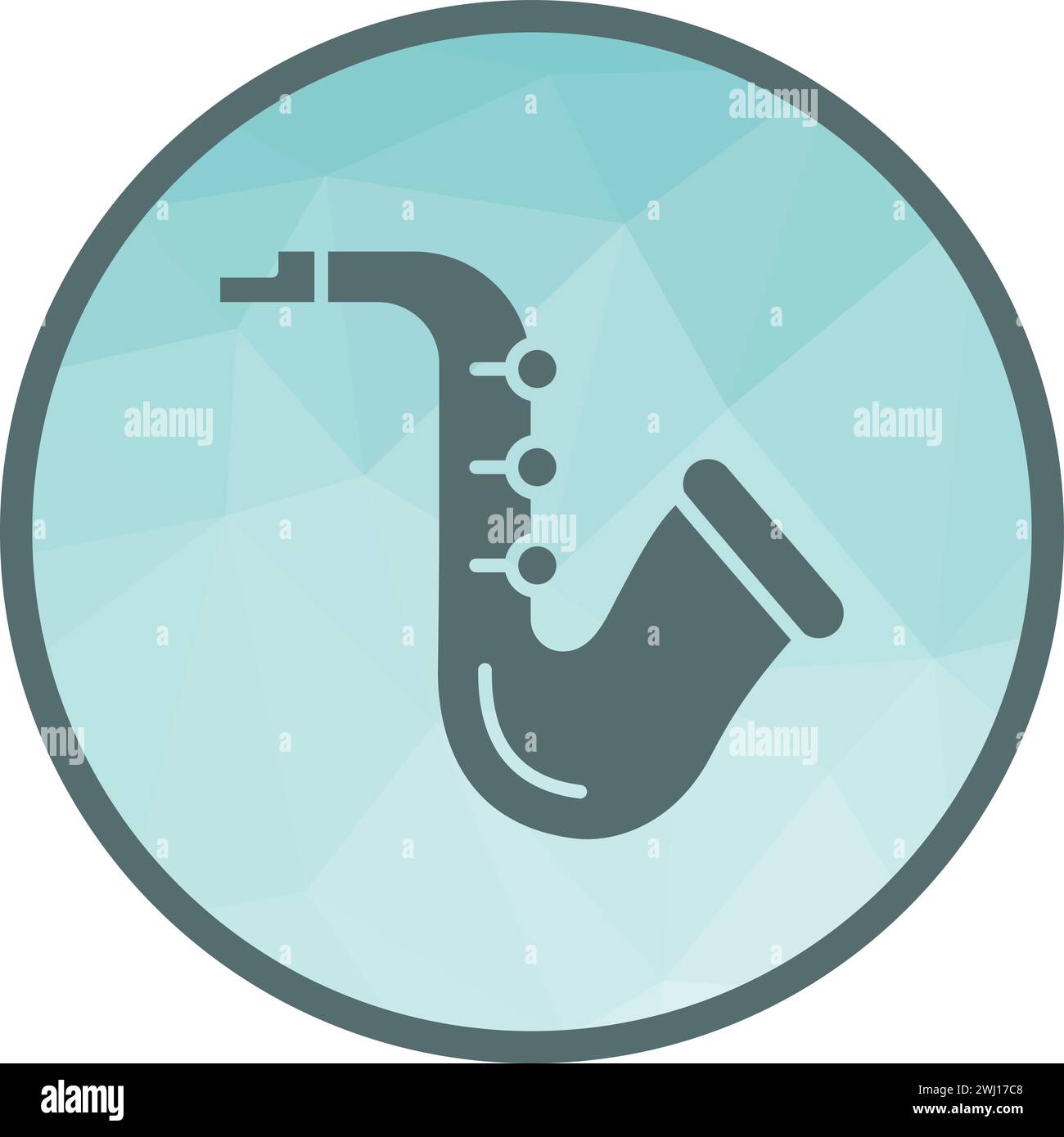 Saxophone icon vector image Stock Vector Image & Art - Alamy