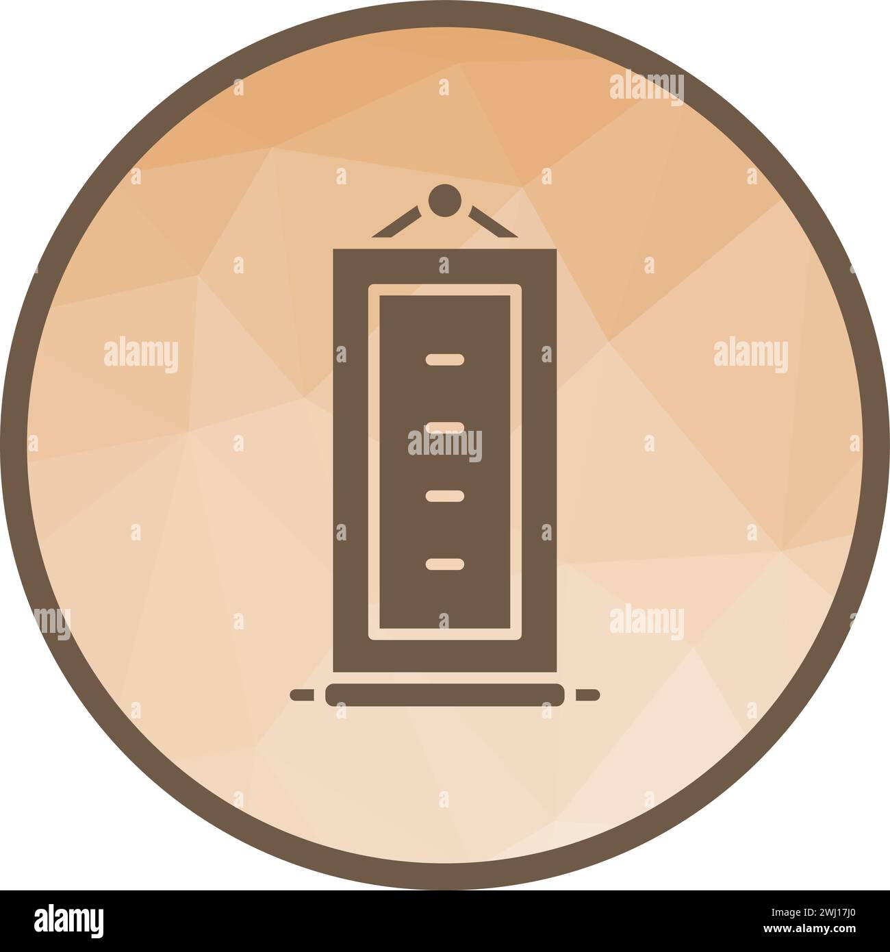 Scroll icon vector image Stock Vector Image & Art - Alamy