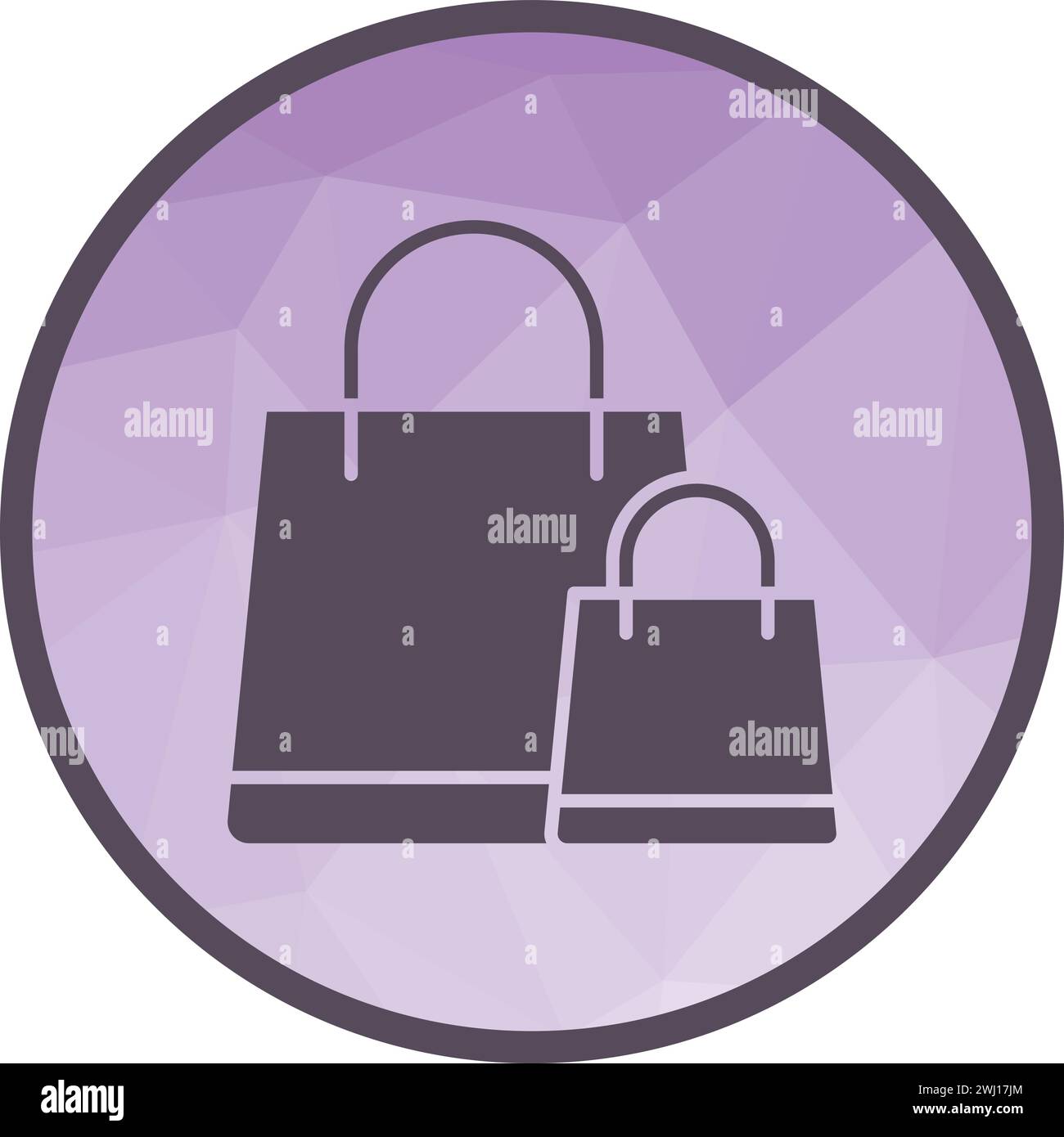 Shopping Bags icon vector image Stock Vector Image & Art - Alamy