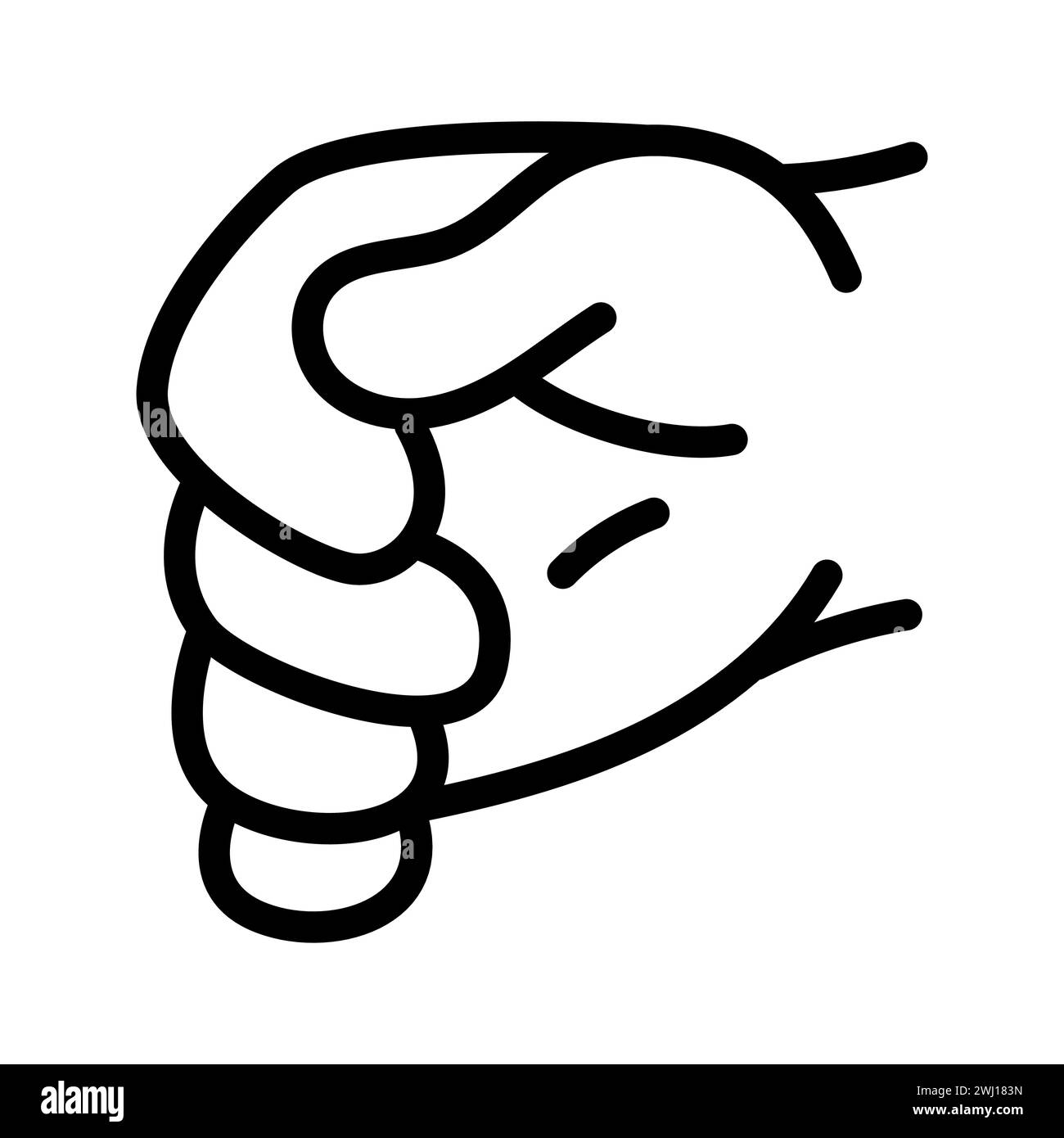 Hand grabbing wrist Stock Vector Images - Alamy
