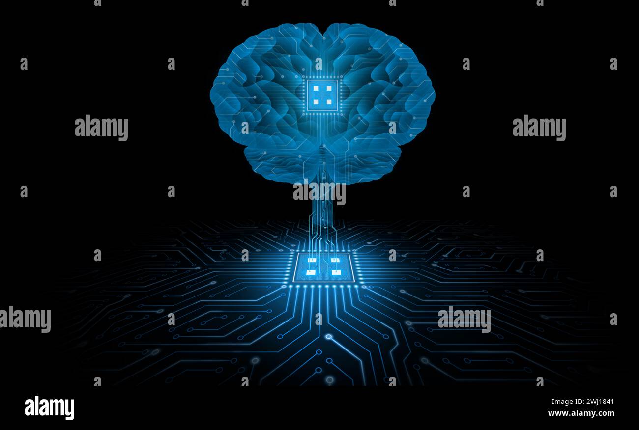 process transferred chip from main board to human brain, artificial ...