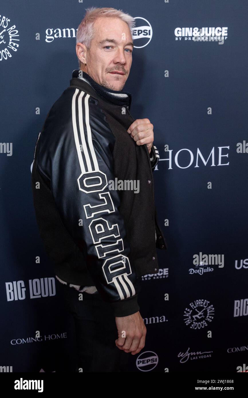 Las Vegas, USA. 11th Feb, 2024. Diplo attends Flipper's Roller Boogie ...