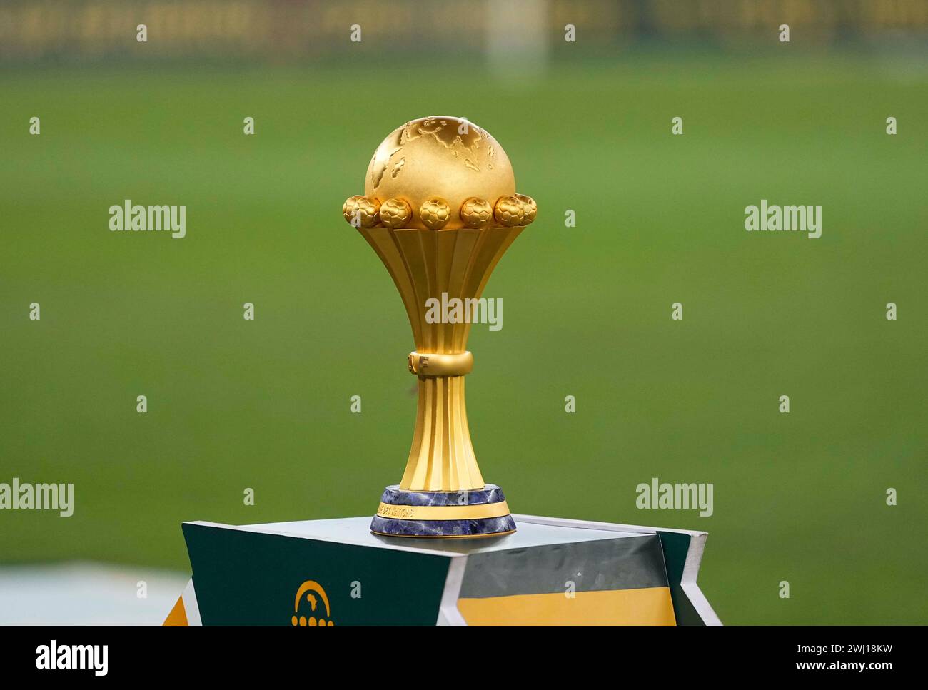 February 11 2024: Africa Cup of Nations trophy during a African Cup of ...