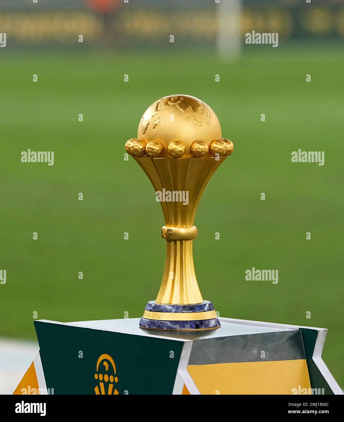 February 11 2024: Africa Cup of Nations trophy during a African Cup of ...