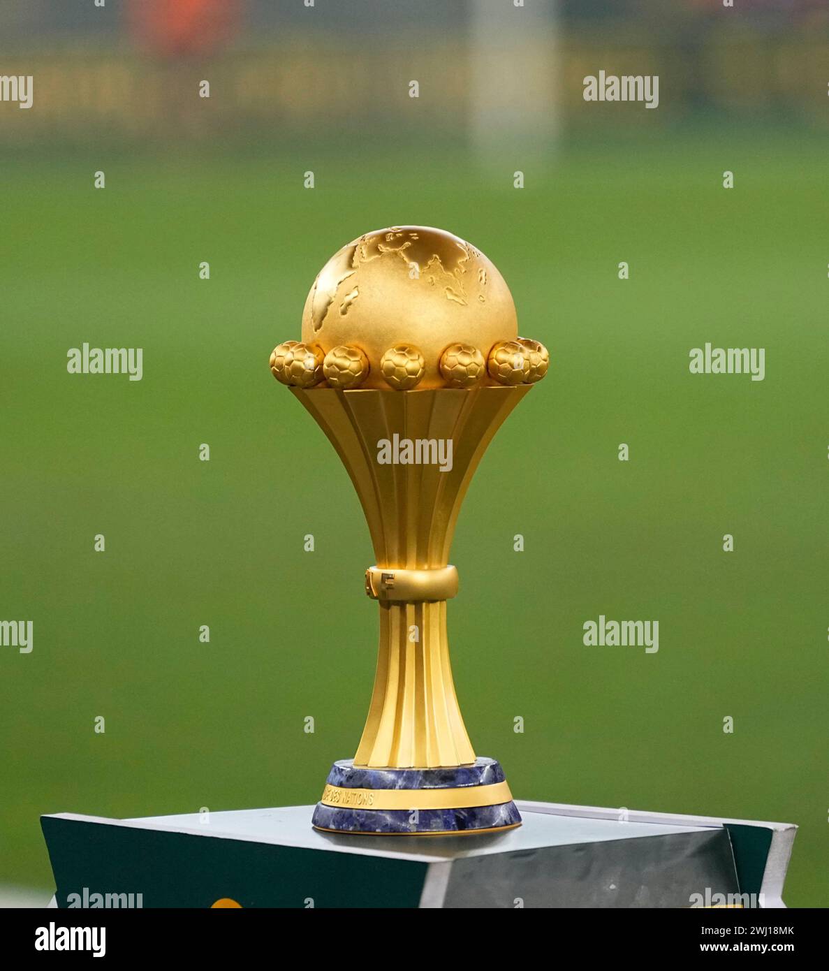 February 11 2024: Africa Cup of Nations trophy during a African Cup of ...