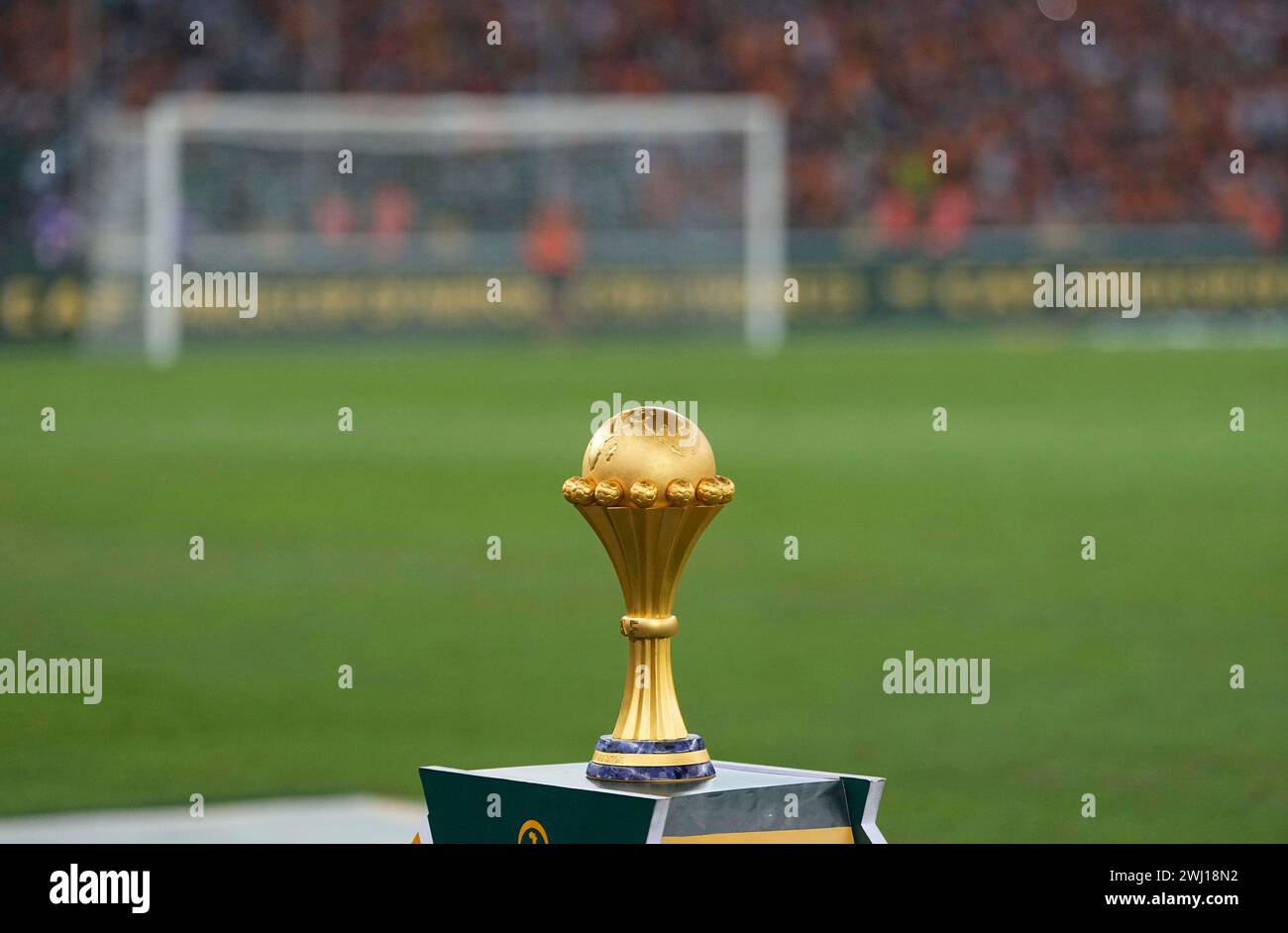 February 11 2024: Africa Cup of Nations trophy during a African Cup of ...