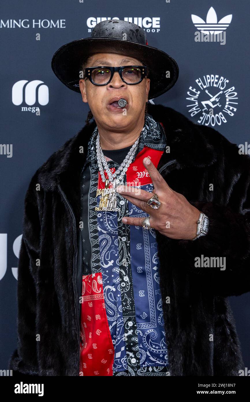 Las Vegas, USA. 11th Feb, 2024. Big Percy attends Flipper's Roller ...