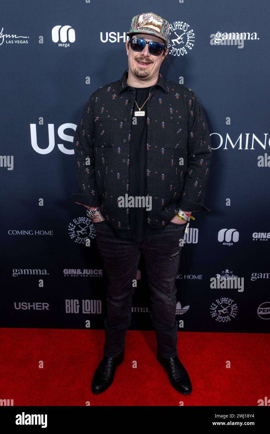 Las Vegas, USA. 11th Feb, 2024. Hardy attends Flipper's Roller Boogie ...