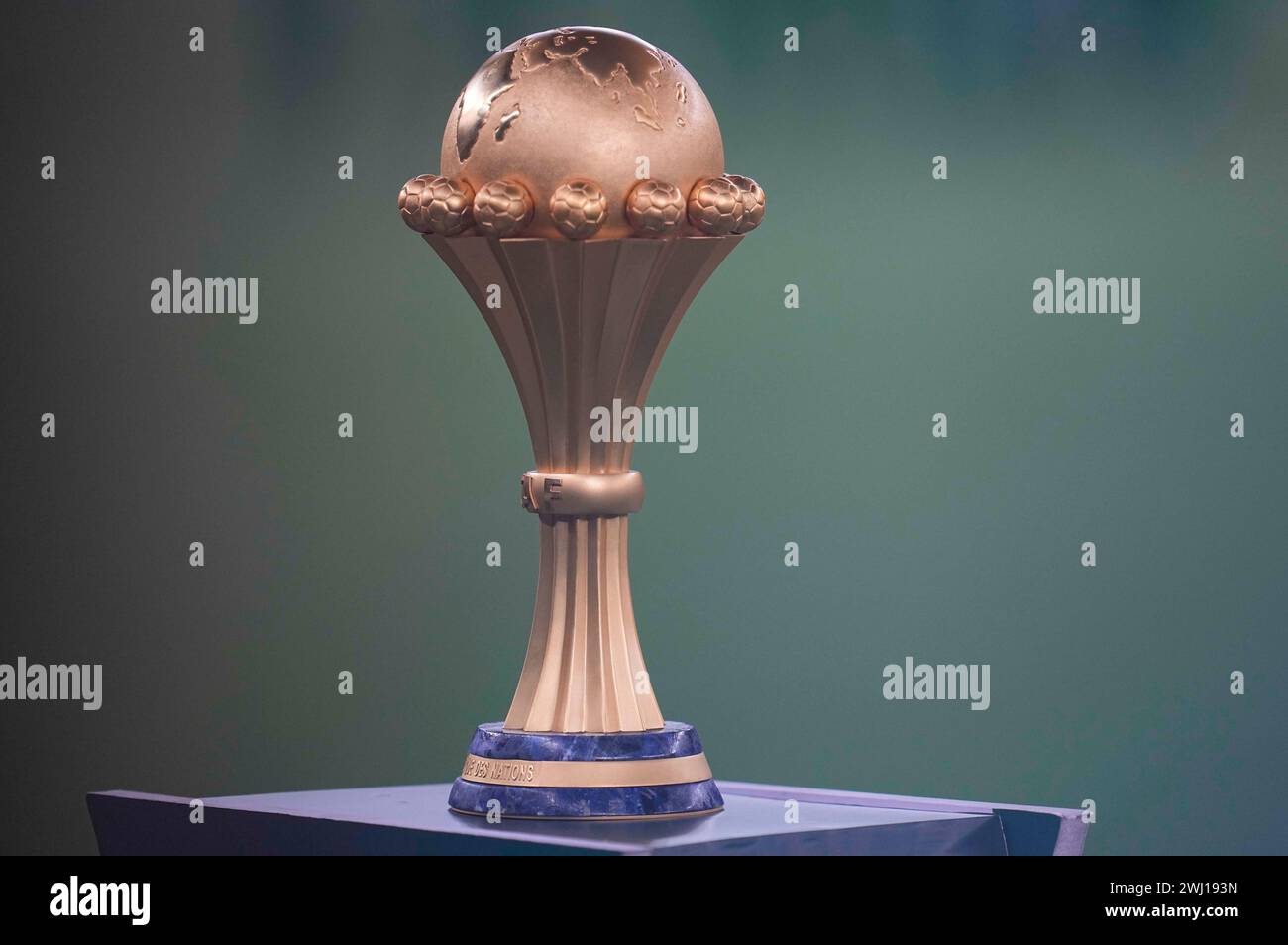February 11 2024: Africa Cup of Nations trophy during a African Cup of ...