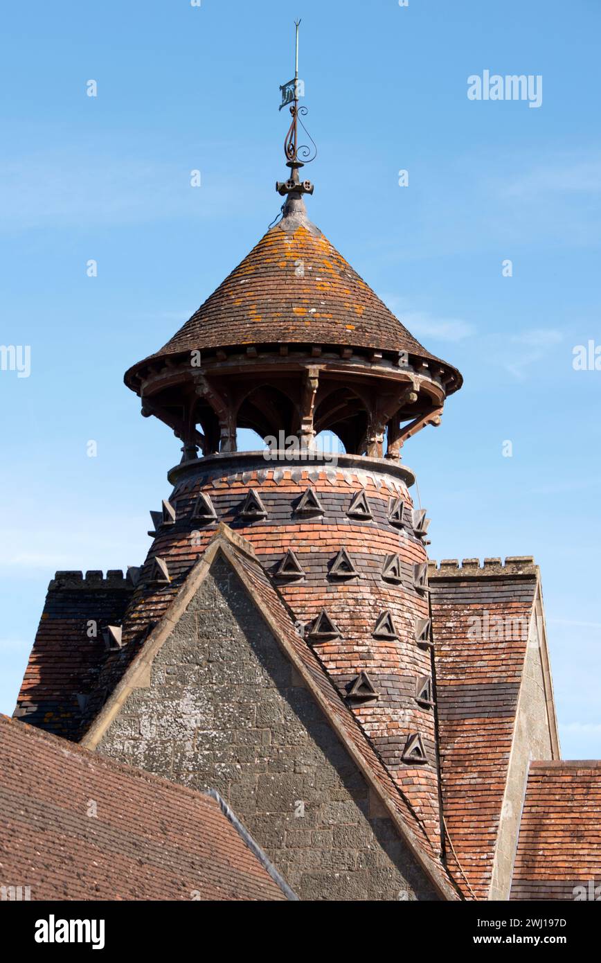 Dovecotes. Quantock Lodge, Aley, Near Nether Stowey, Somerset Stock ...