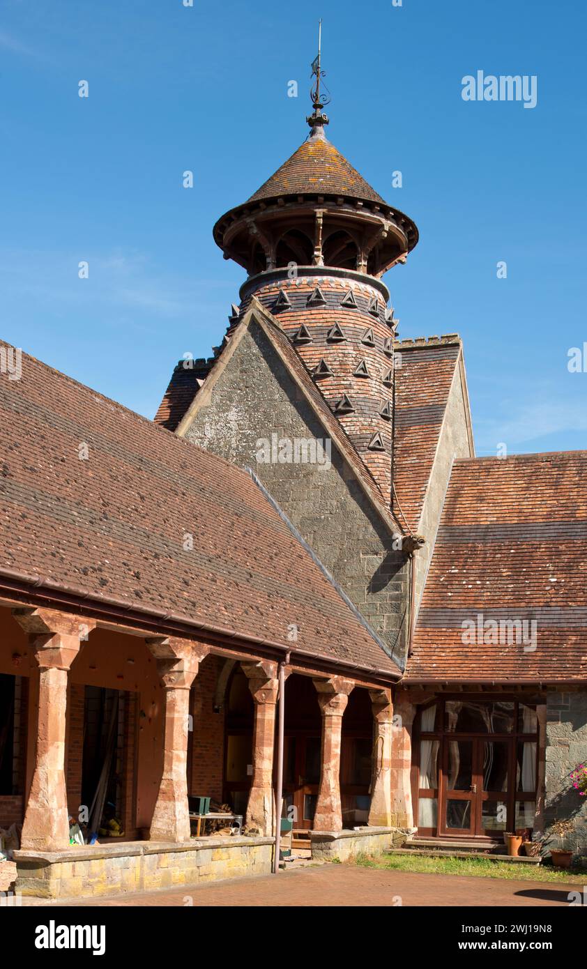 Dovecotes. Quantock Lodge, Aley, Near Nether Stowey, Somerset Stock ...