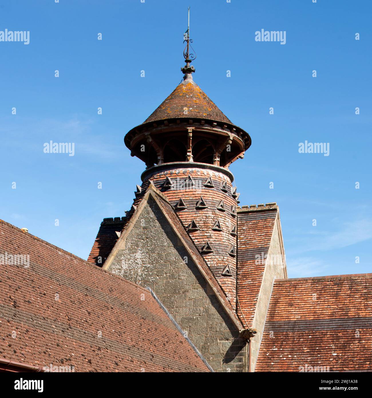 Dovecotes. Quantock Lodge, Aley, Near Nether Stowey, Somerset Stock ...