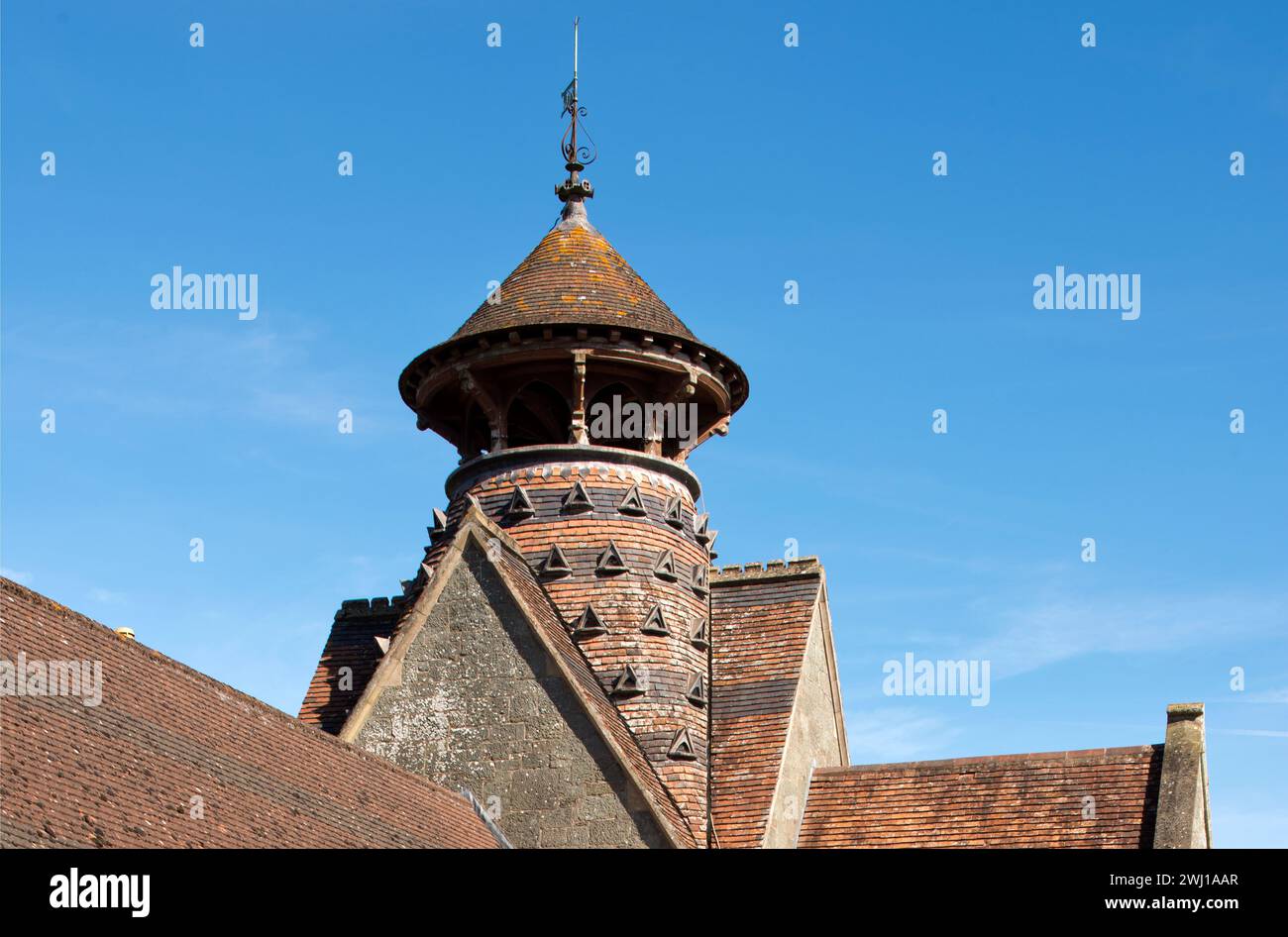 Dovecotes. Quantock Lodge, Aley, Near Nether Stowey, Somerset Stock ...