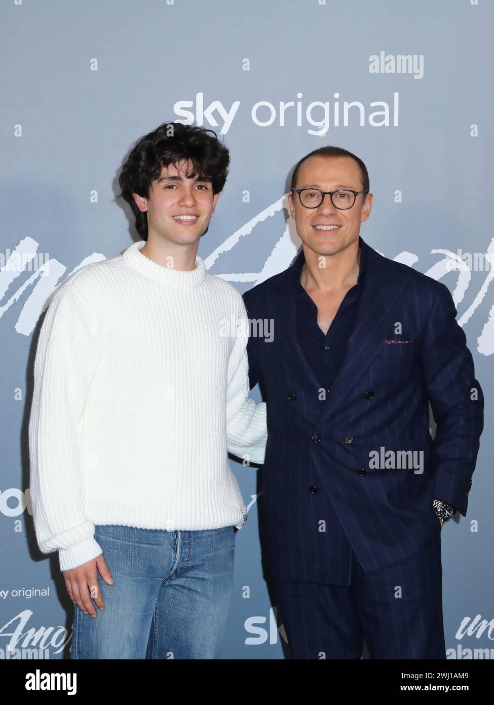 Rome, Italy. 12th Feb, 2024. Rome, Barberini cinema, photocall for the ...