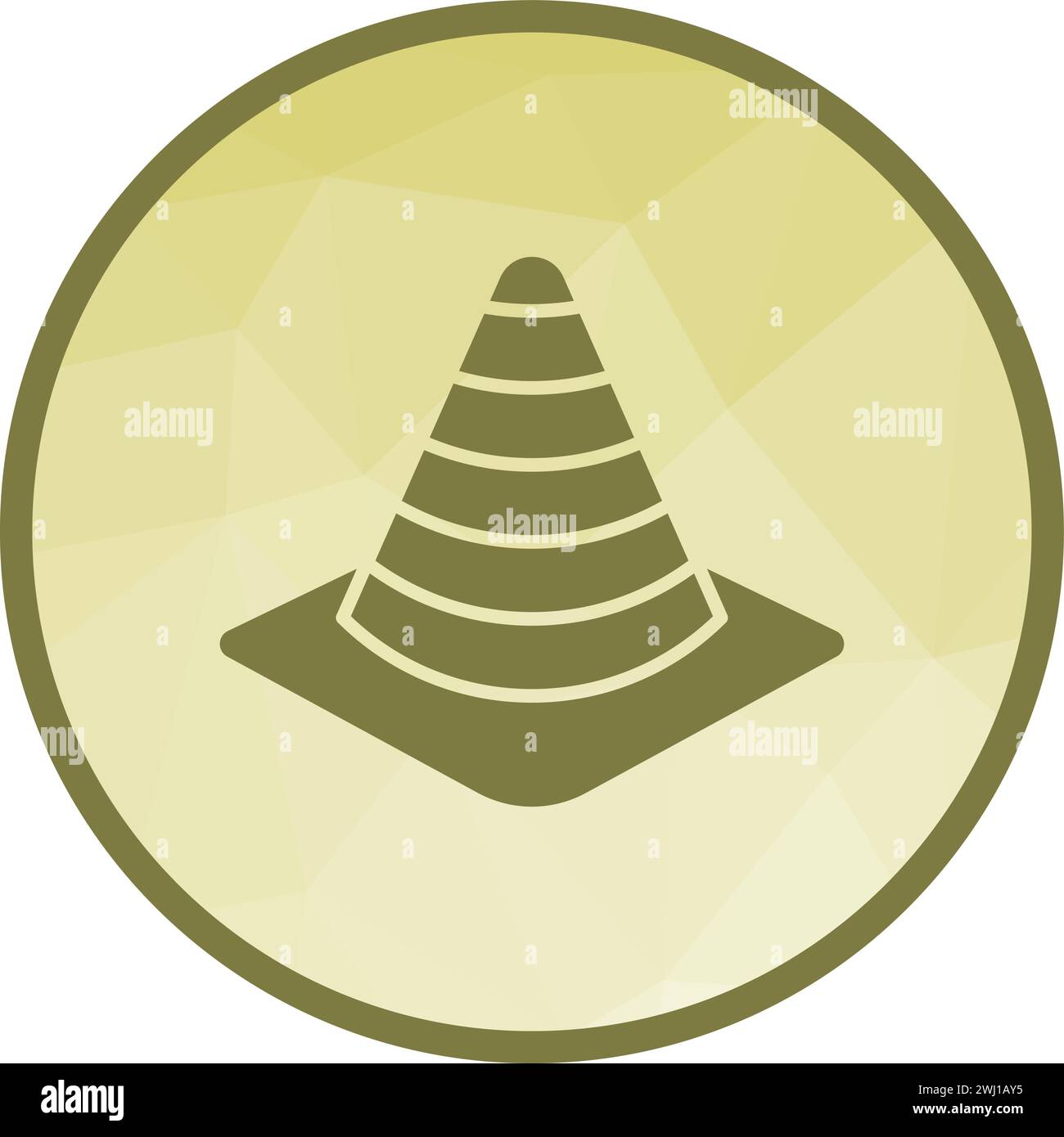 Traffic Cone icon vector image Stock Vector Image & Art - Alamy