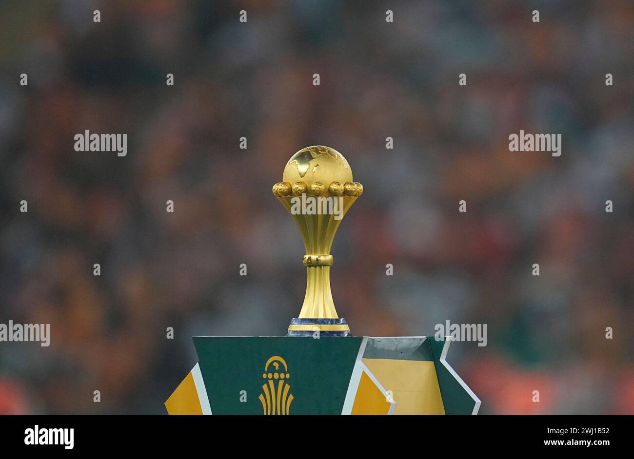 February 11 2024: Africa Cup of Nations trophy during a African Cup of ...