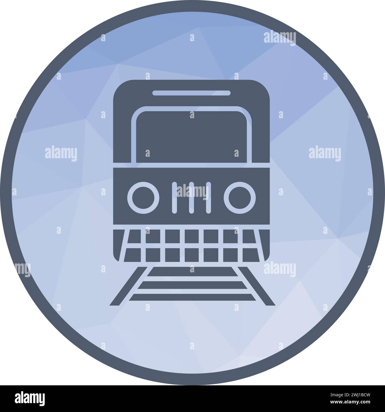 Train locomotive toy icon outline hi-res stock photography and images ...